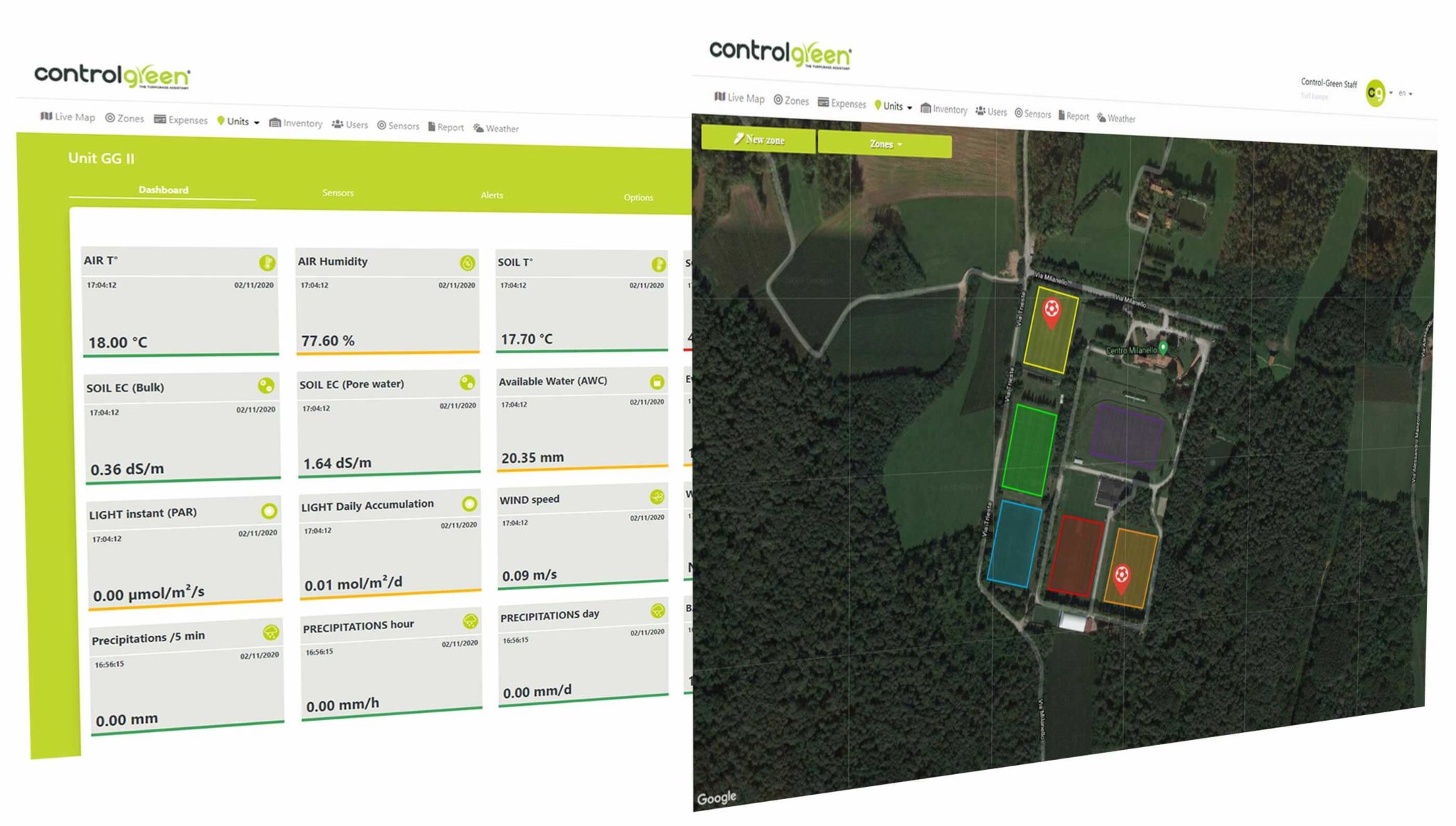 GreenGO weather station – GreenGO system